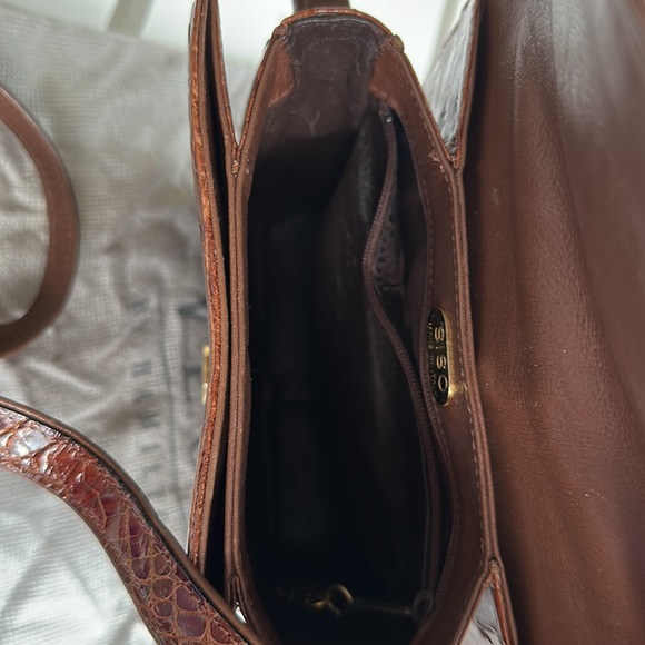 De Vecchi | Bags | Authentic De Vecchi By Hamilton Hodge Siso Alligator ...